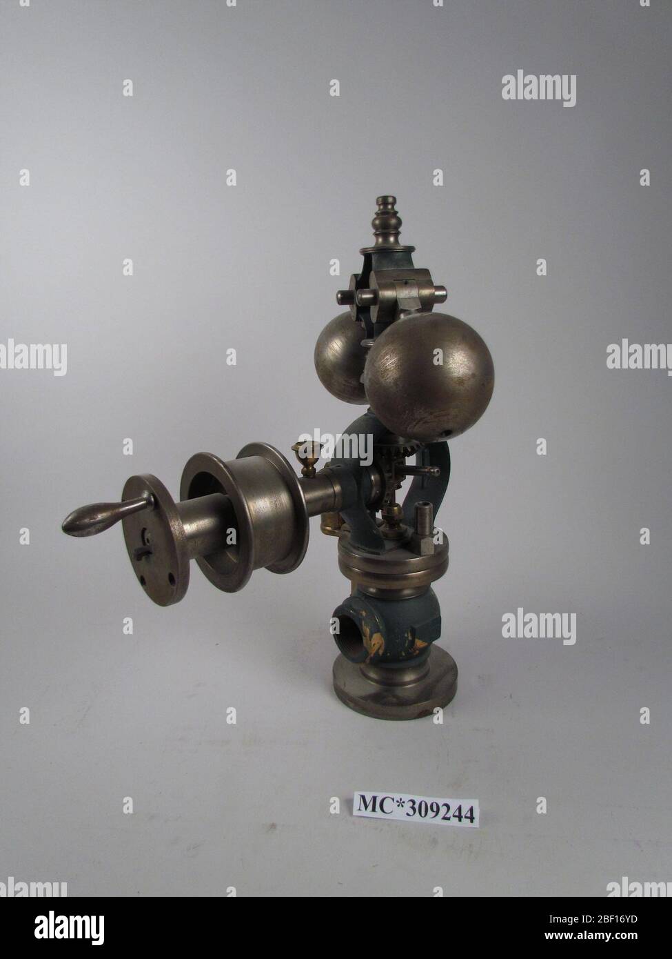 Judson and Cogswell Governor Patent Model. This model was submitted to ...