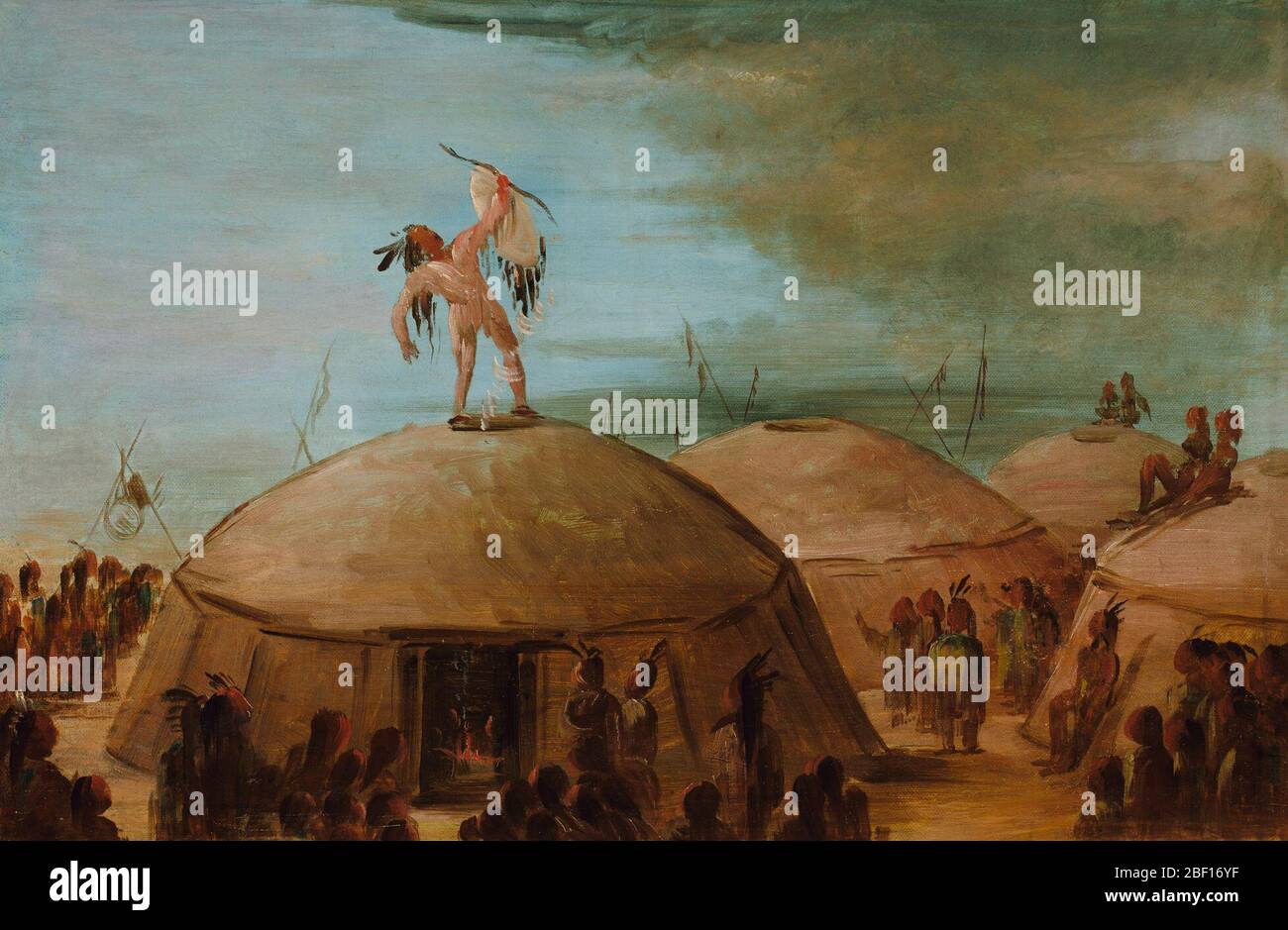 Mandan catlin hi-res stock photography and images - Alamy