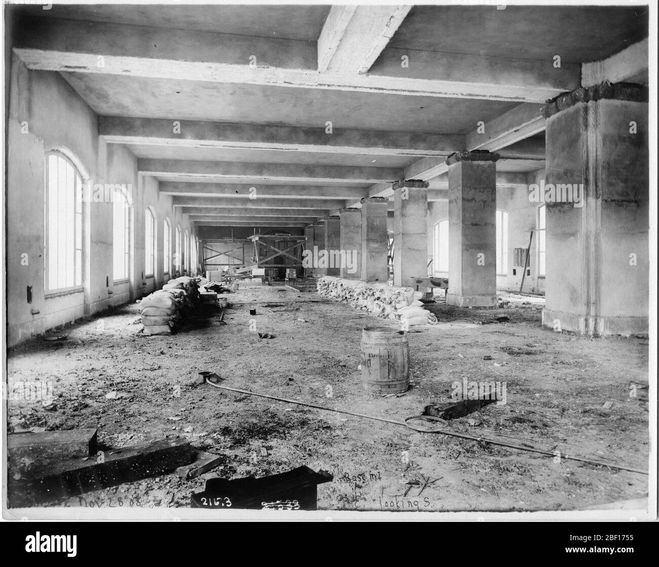 United States National Museum Basement Construction. Also known as ...