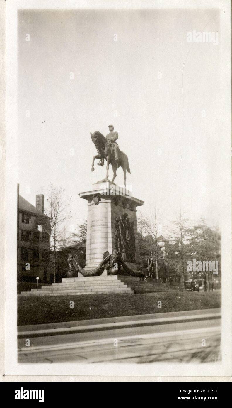 Statue of Major General George B McClellan. Smithsonian Institution ...