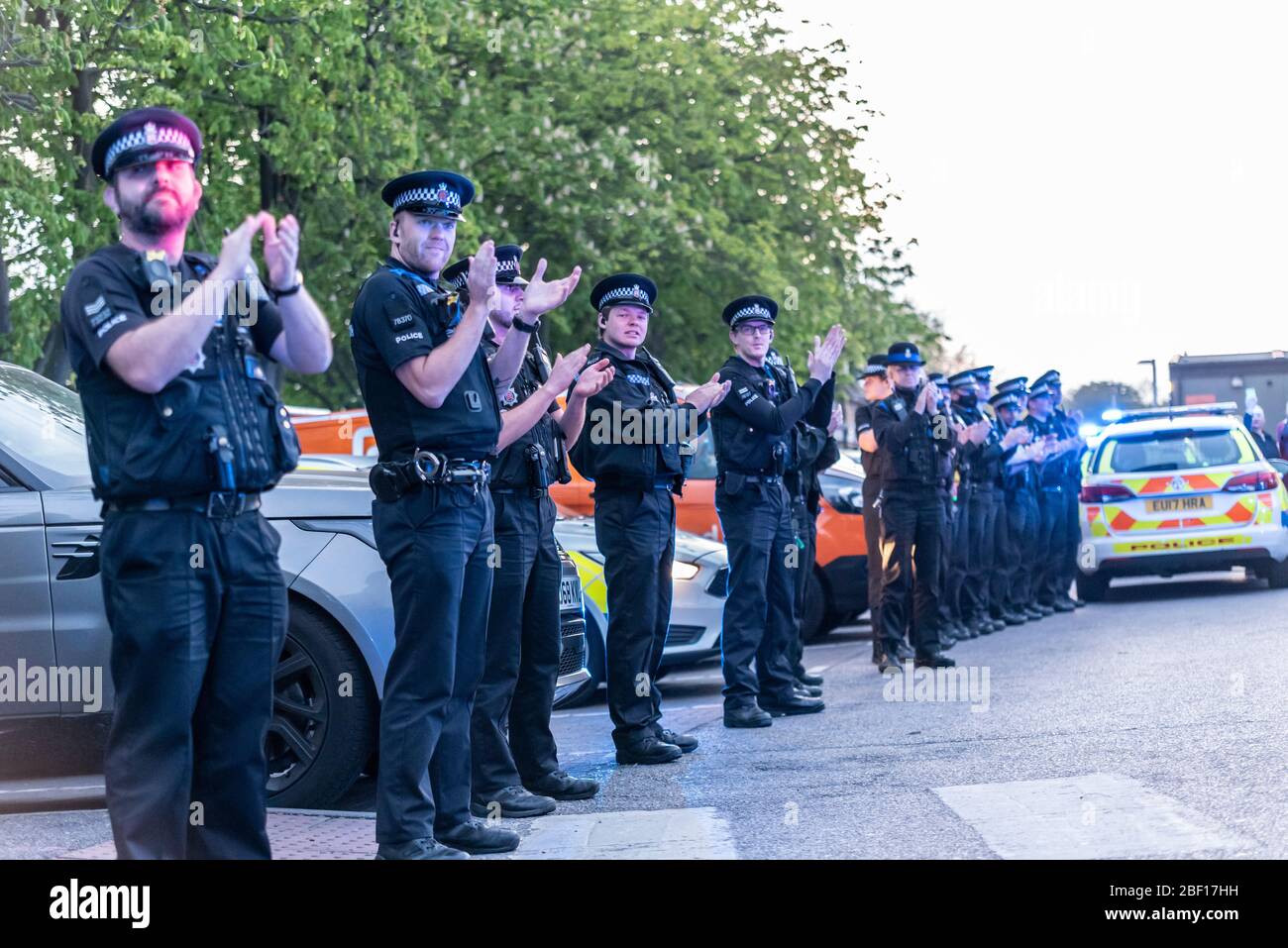 Policeman hospital hi-res stock photography and images - Alamy