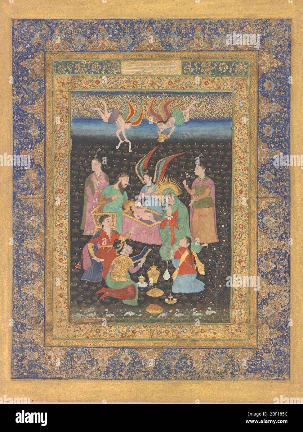 Adoration of the Christ Child. Colonel Henry Bathurst Hanna (1839 ...