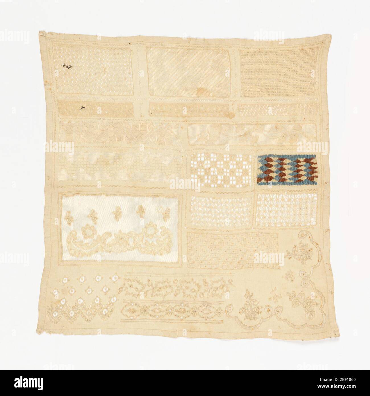 Sampler. Twenty patterns worked in drawnwork, cutwork and embroidery ...