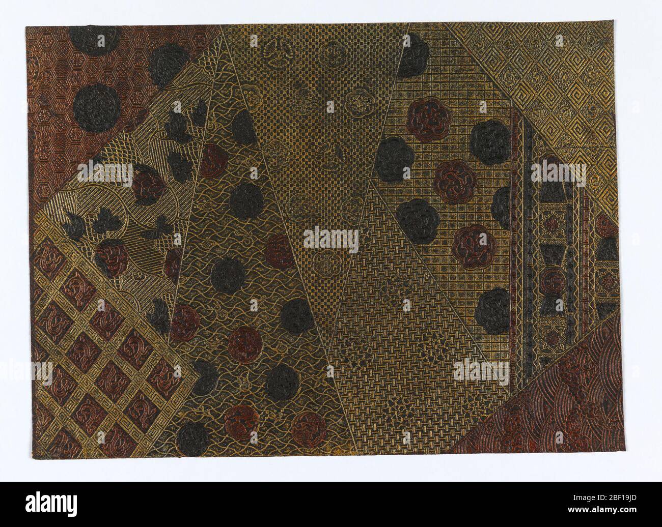 Sidewall. Imitation leather. Random arrangement of adjoining geometric ...