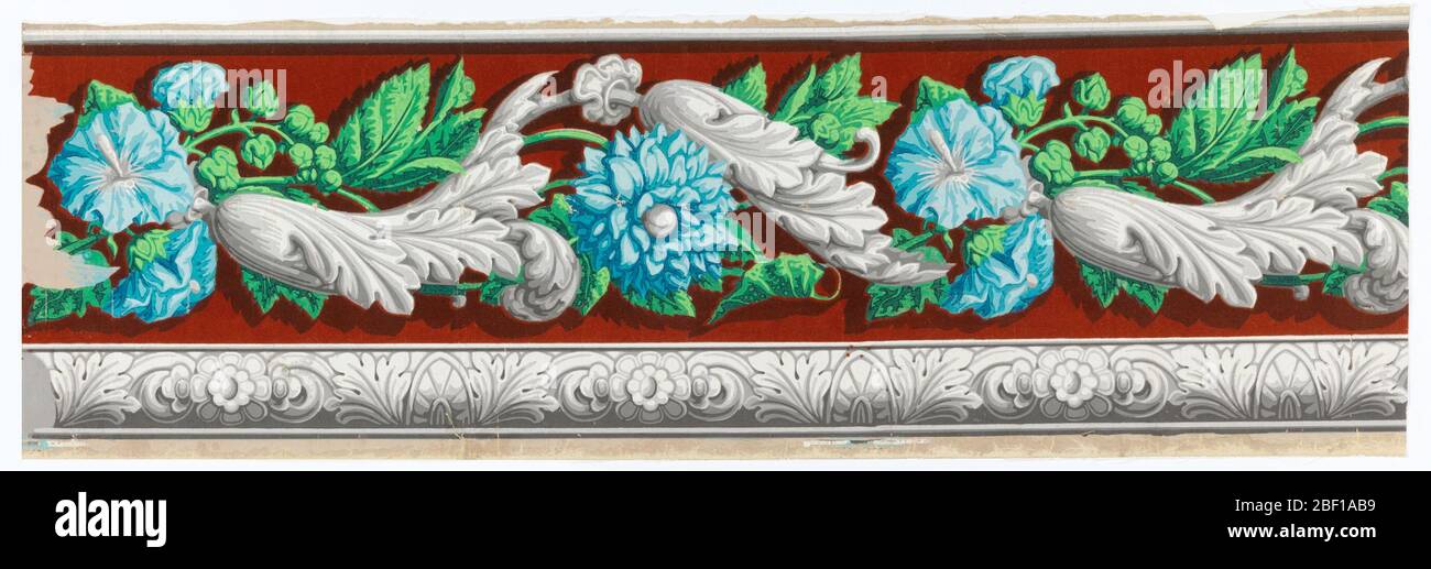 Intertwined acanthus leaves hi-res stock photography and images - Alamy