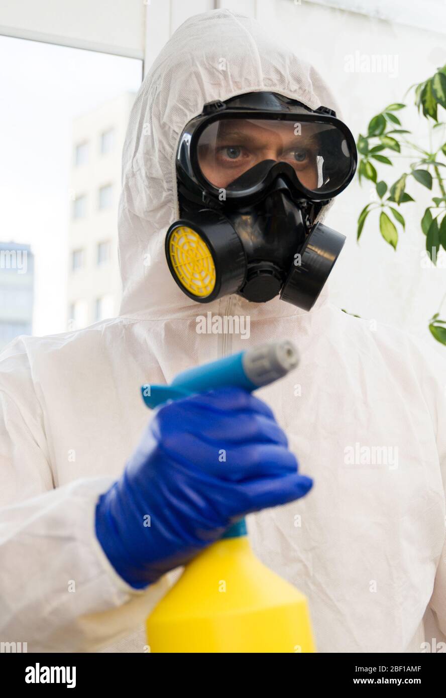 Biohazard disinfectant hi-res stock photography and images - Alamy