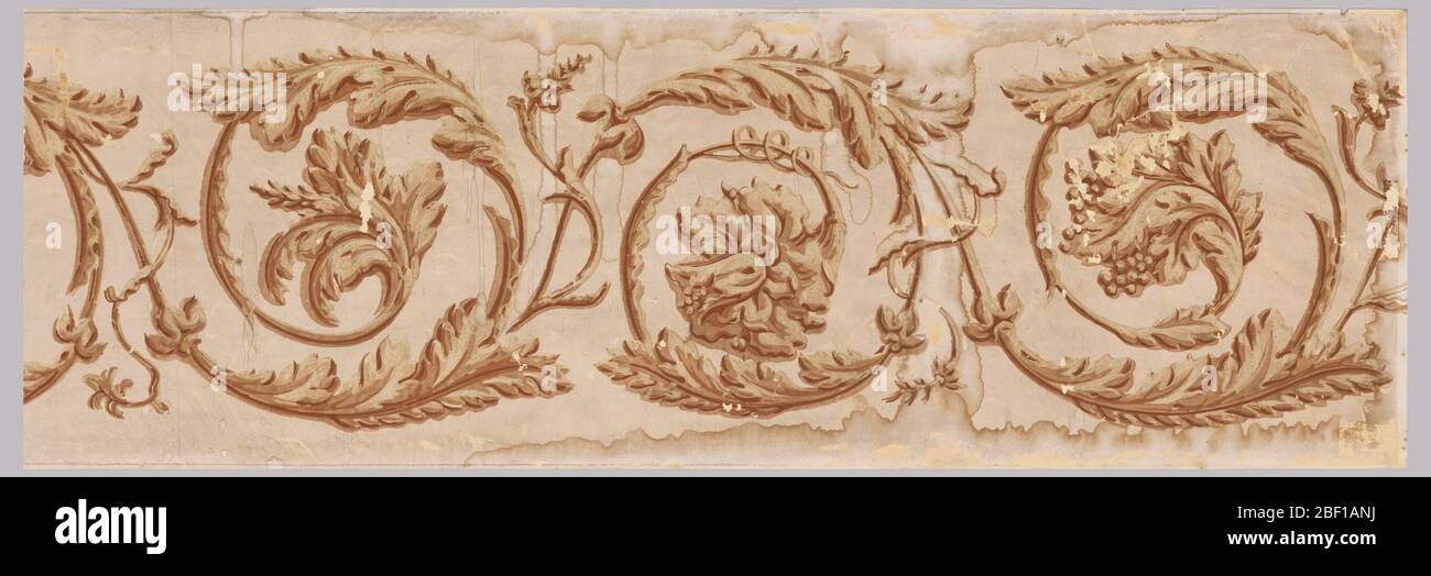 Rinceaux Border High Resolution Stock Photography and Images - Alamy