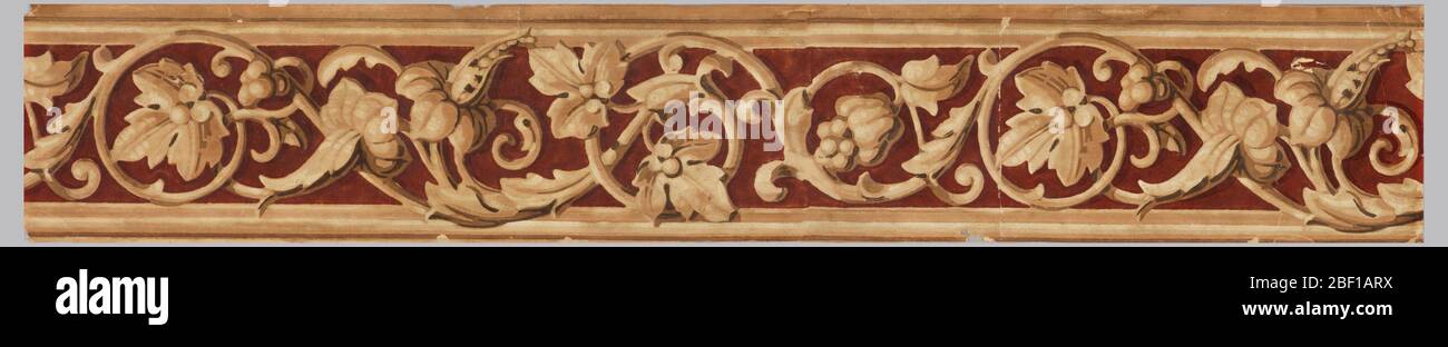 Rinceaux border hi-res stock photography and images - Alamy