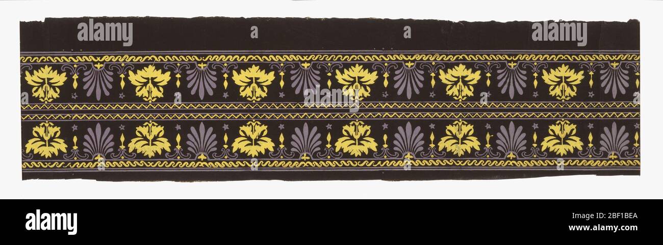 Palmette border hi-res stock photography and images - Alamy