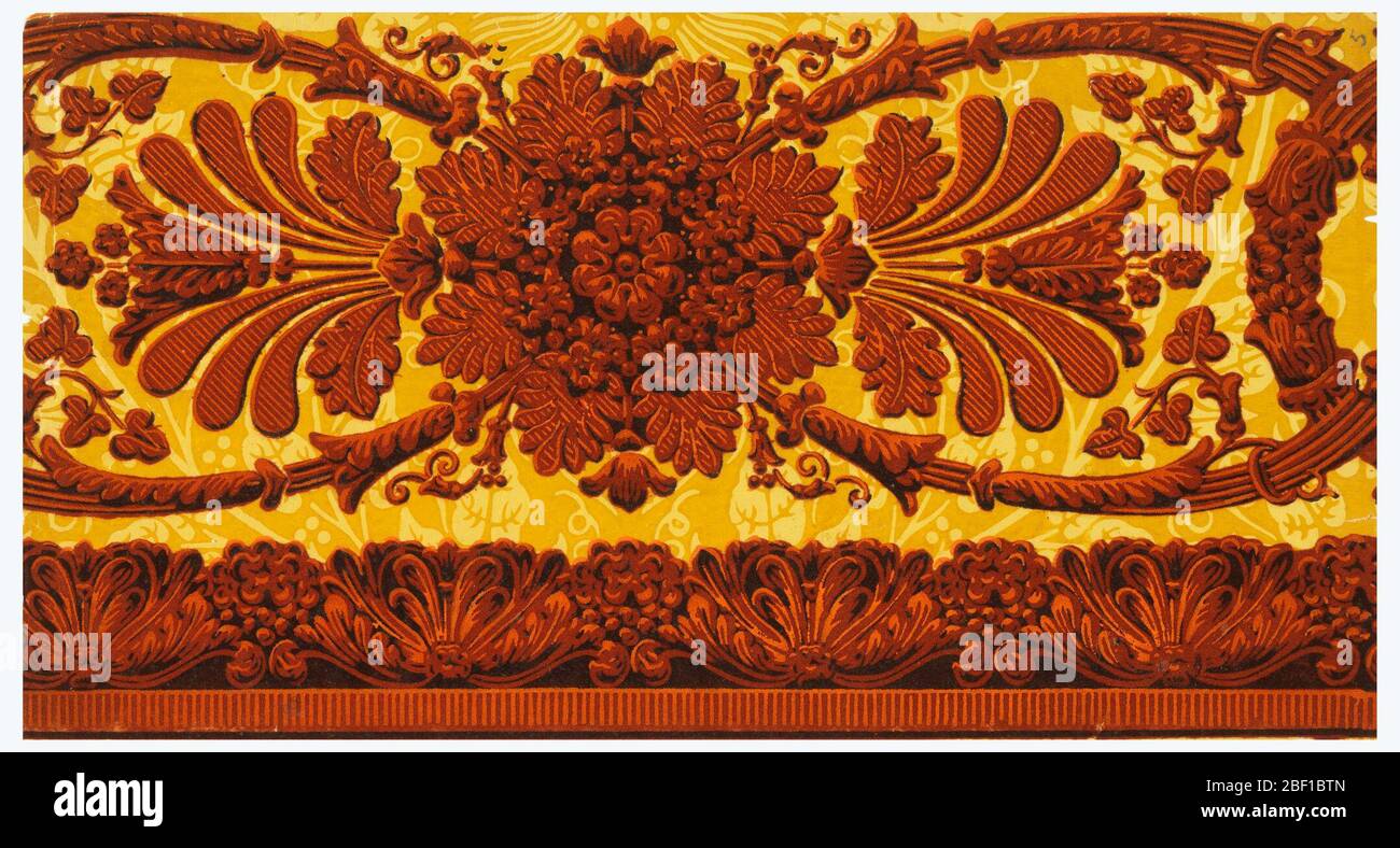 Palmette border hi-res stock photography and images - Alamy