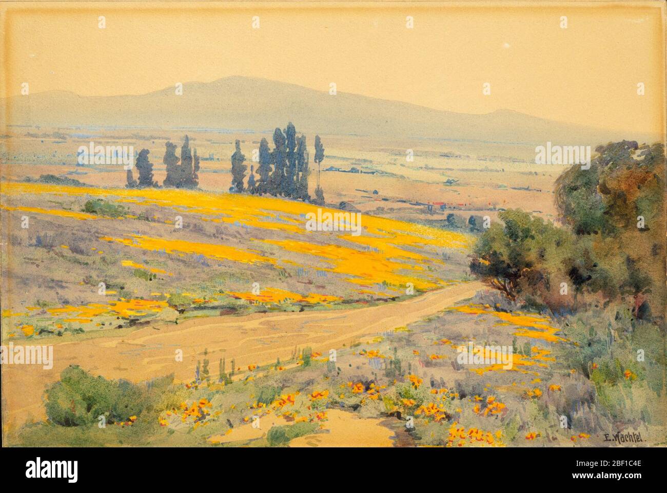 California Spring Landscape Stock Photo - Alamy