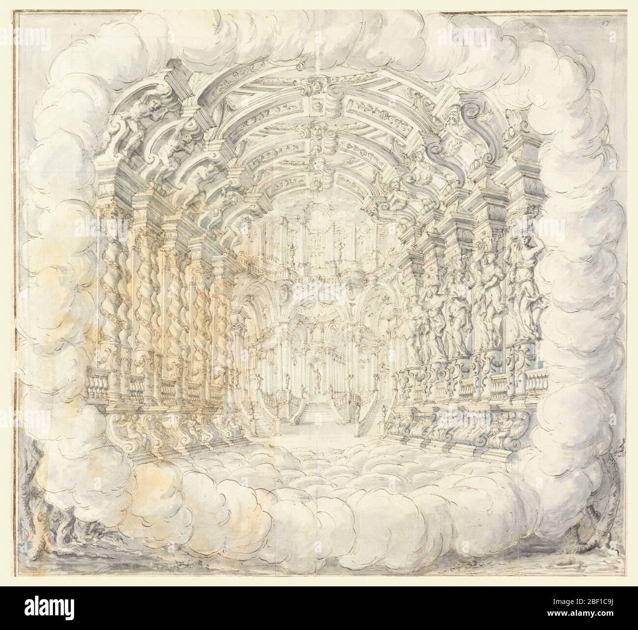 Solomonic columns hi-res stock photography and images - Alamy