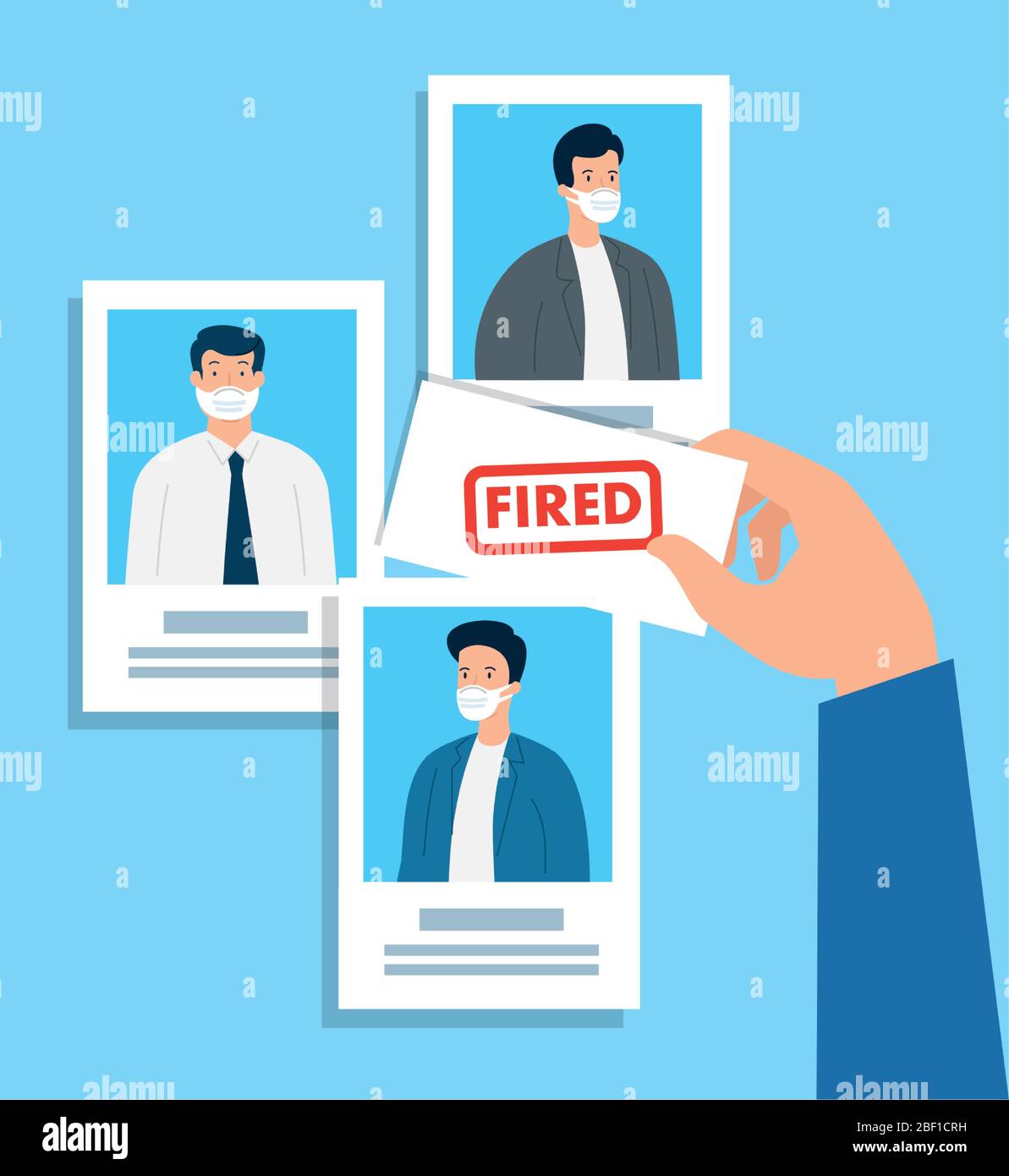 The people concerned Stock Vector Images - Alamy