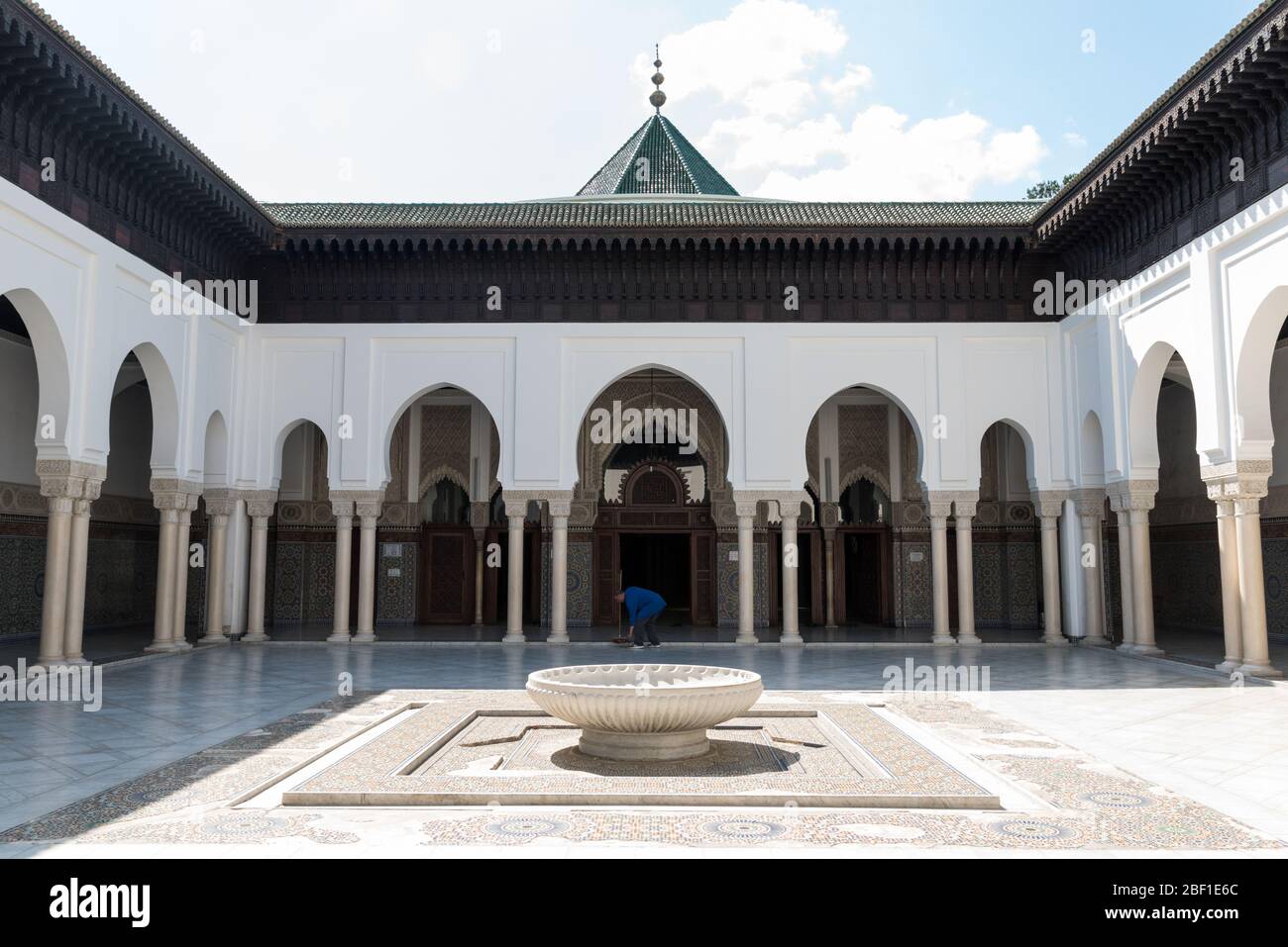 The Grande Mosquee de Paris/France Stock Photo - Alamy