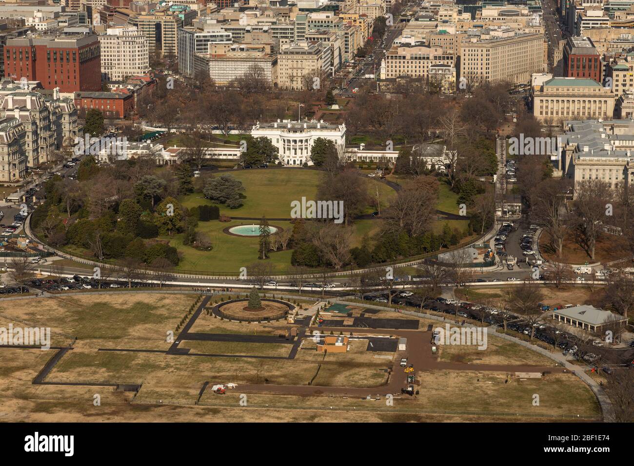 Washington us capitol hill aerial hi-res stock photography and images ...