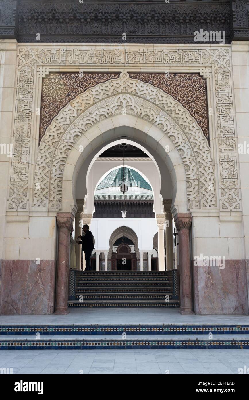 The Grande Mosquee de Paris/France Stock Photo - Alamy