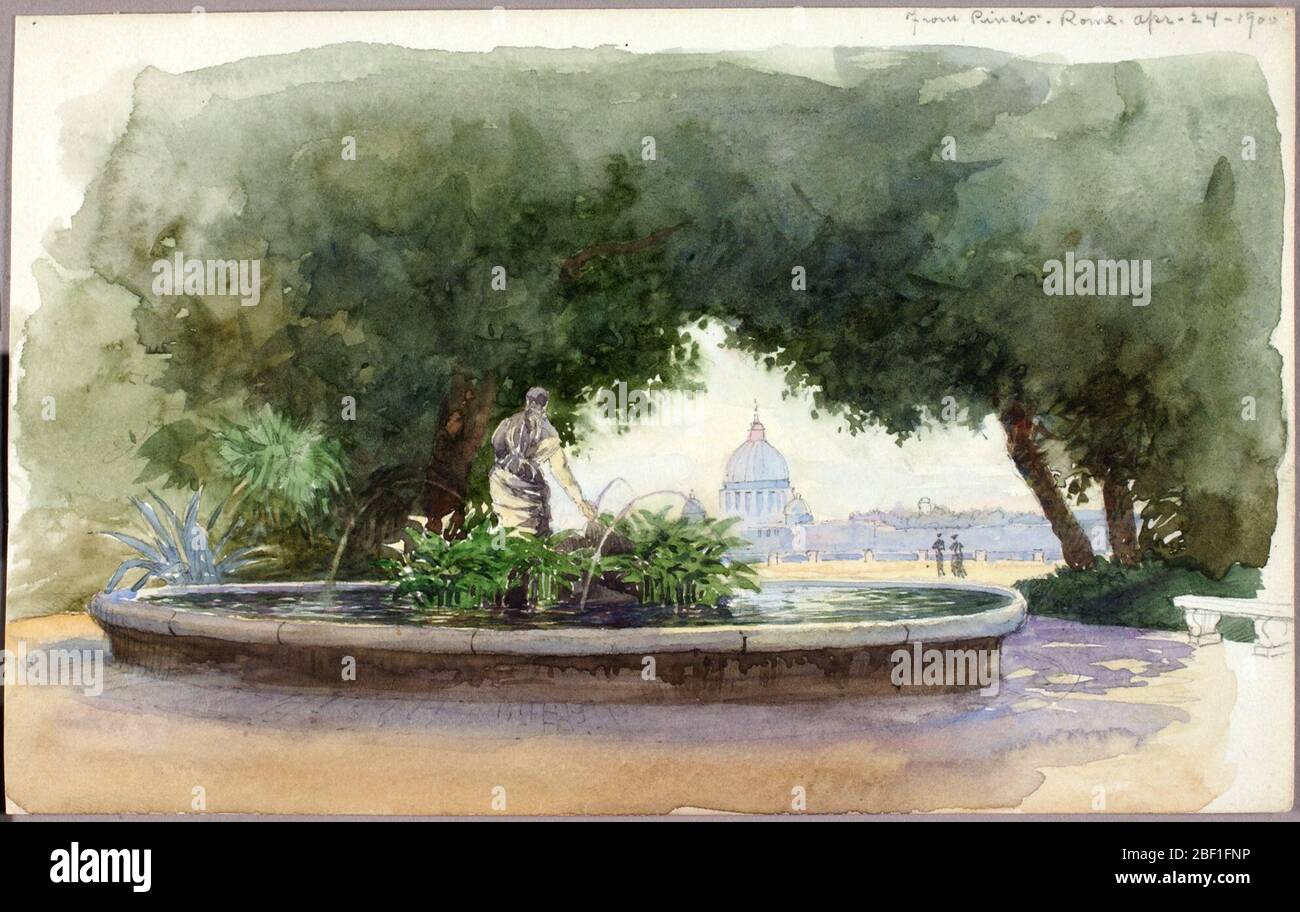 Pincio rome hi-res stock photography and images - Alamy