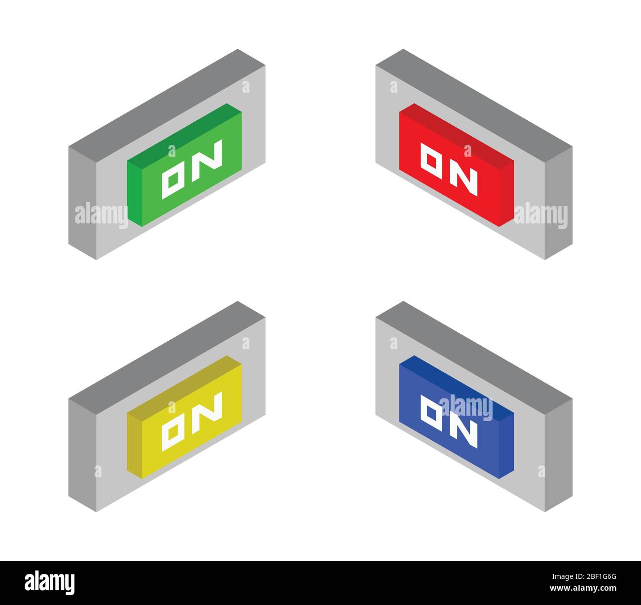 on icon illustrated in vector on white background Stock Vector Image ...