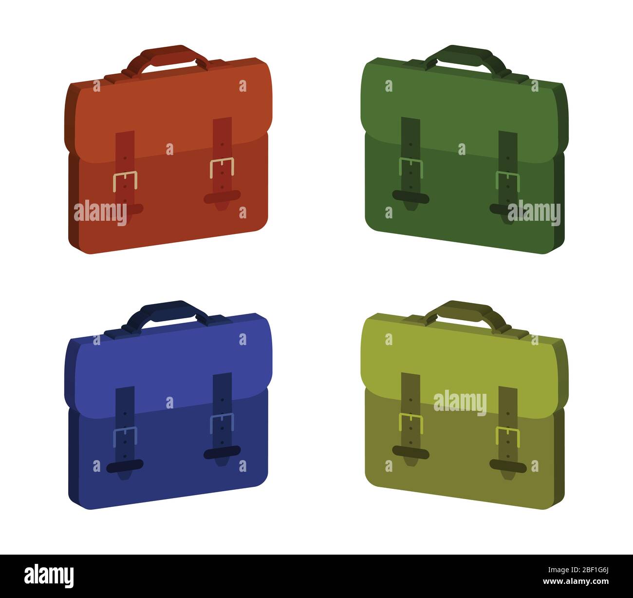 work bag icon illustrated in vector on white background Stock Vector ...