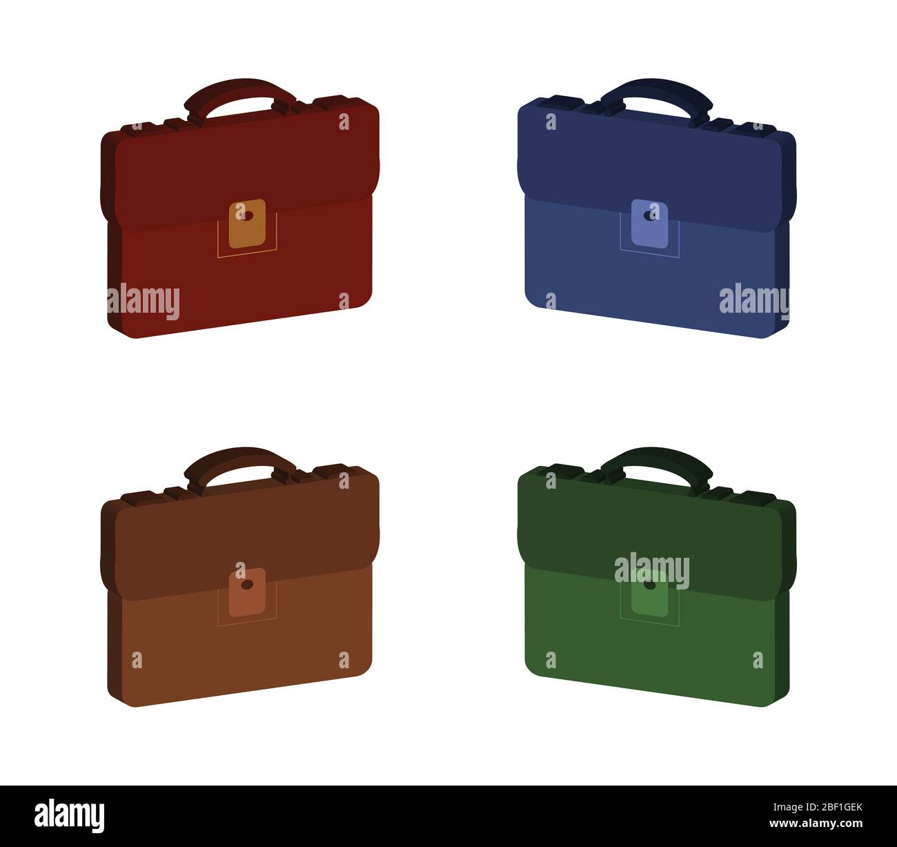 work bag icon illustrated in vector on white background Stock Vector ...