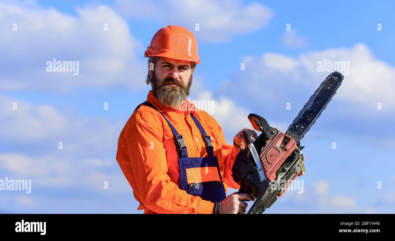 Chainsaw safe practice hi-res stock photography and images - Alamy