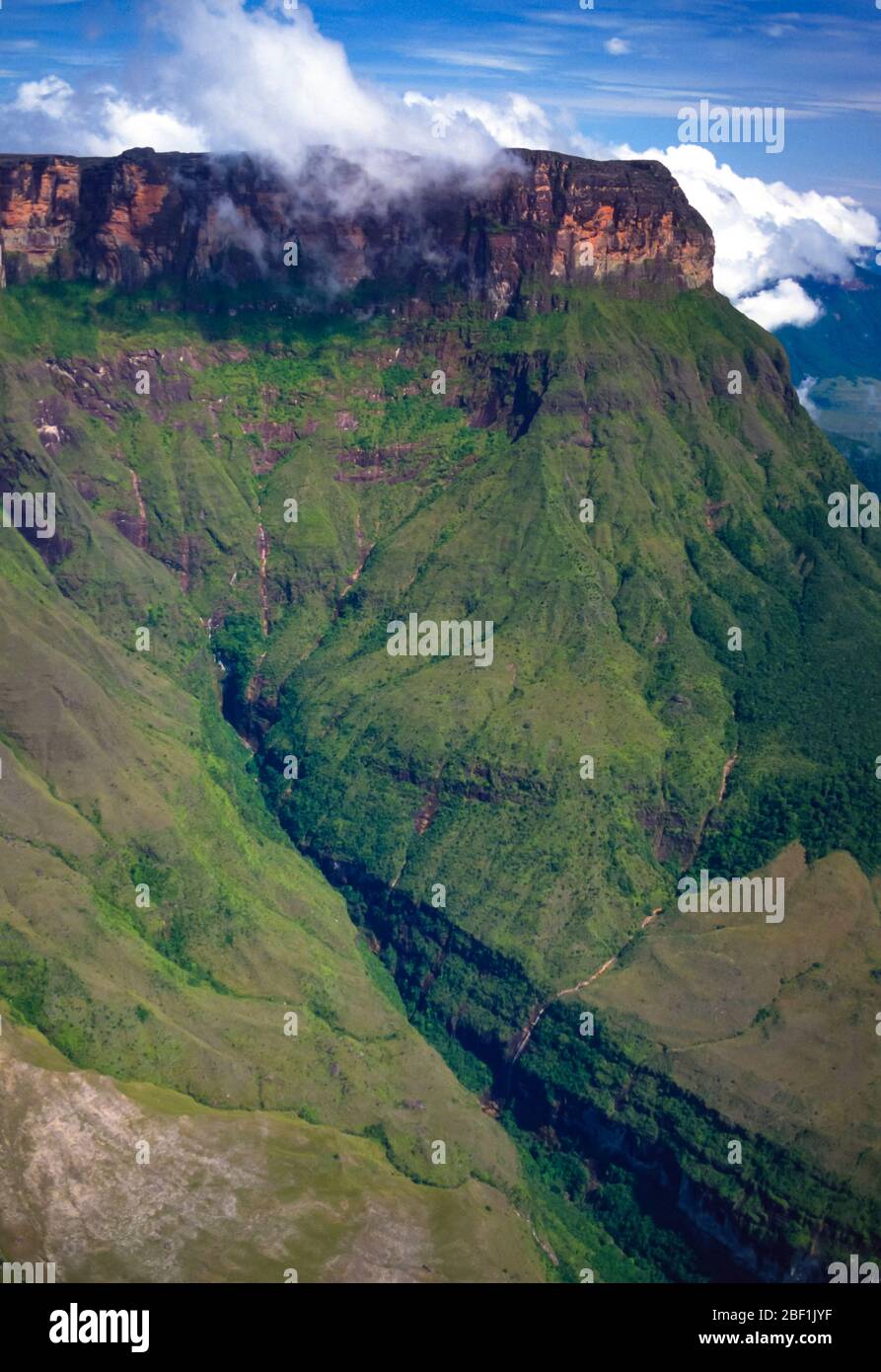 CANAIMA NATIONAL PARK, VENEZUELA - Tepui, table-top mountain in Gran ...