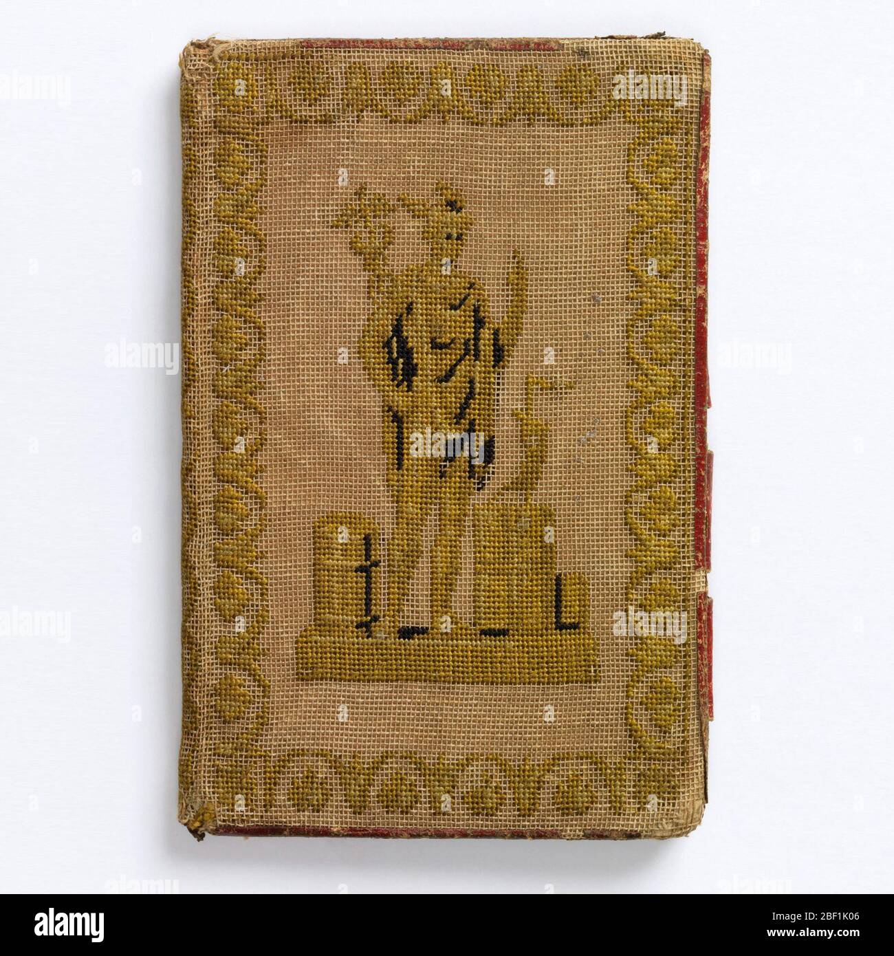 Classical border motif encloses classical figures hi-res stock ...