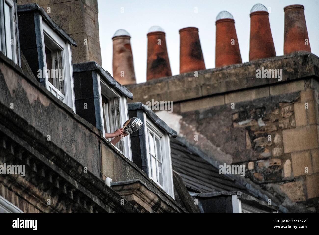 Thank you nhs clap pots hi-res stock photography and images - Alamy