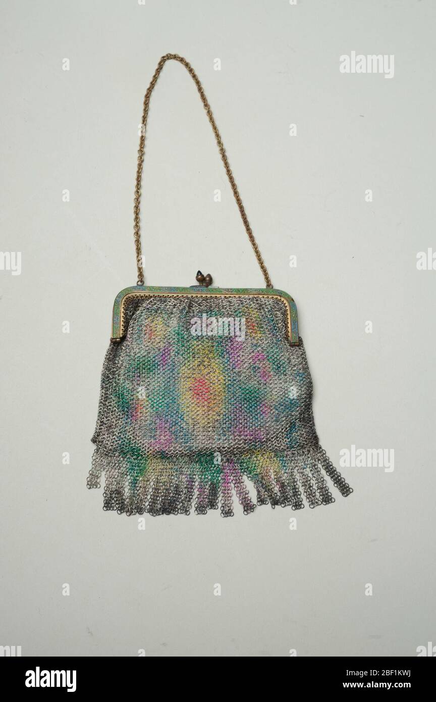 Metal Mesh Purse Stock Photo - Alamy