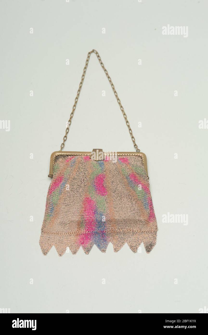 Metal Mesh Purse Stock Photo - Alamy