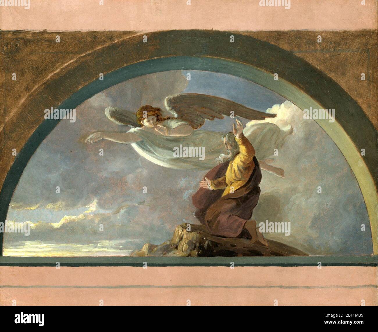 Moses Viewing the Promised Land Stock Photo - Alamy