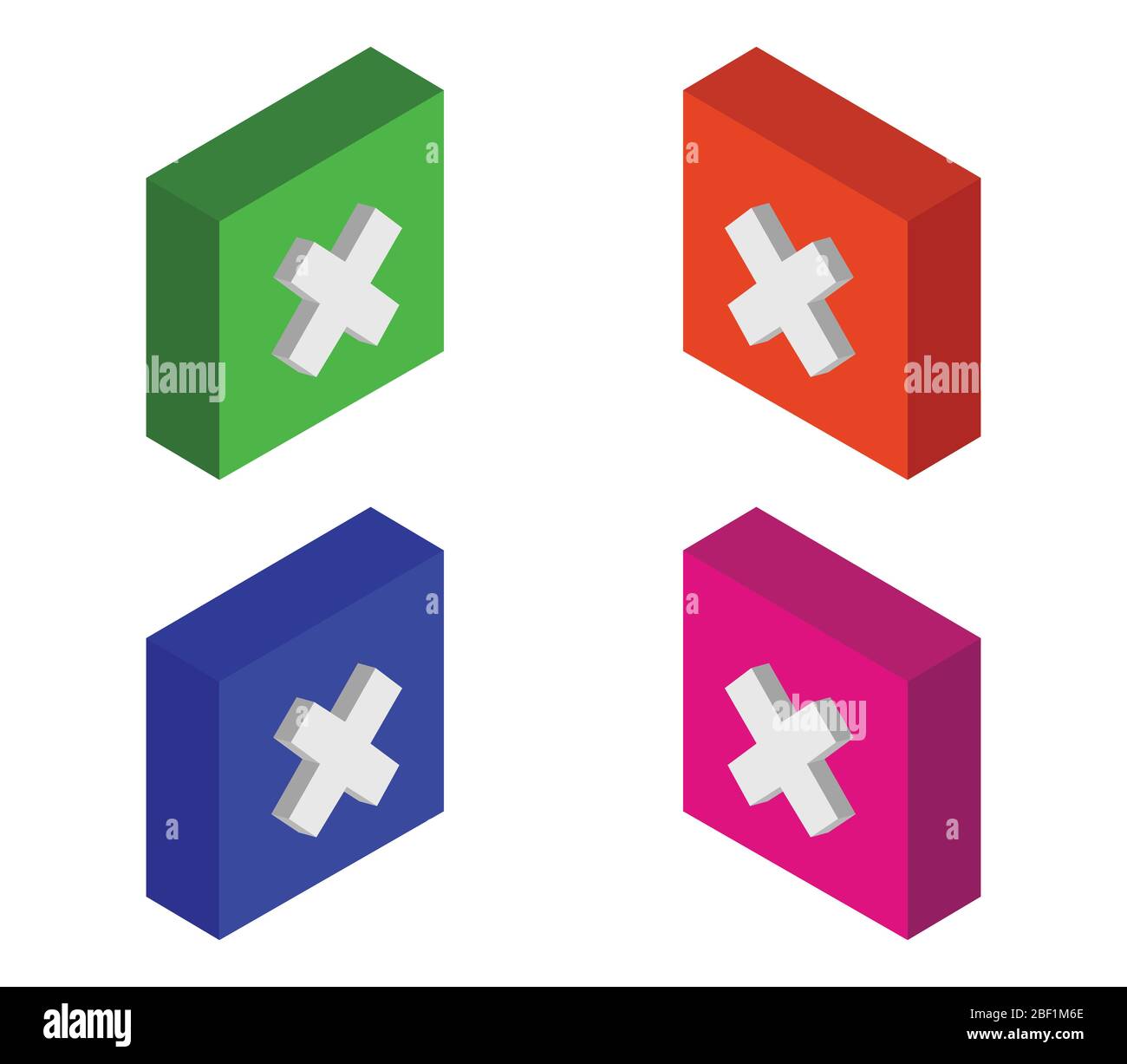 close button icon illustrated in vector on white background Stock ...