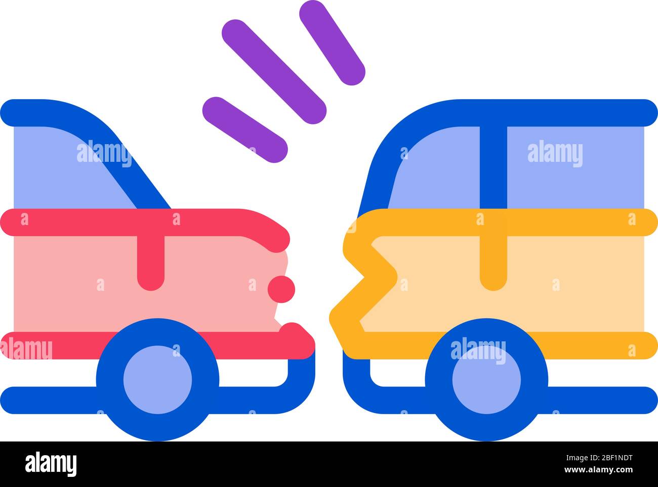 Minimum dangerous distance between cars hi-res stock photography and ...
