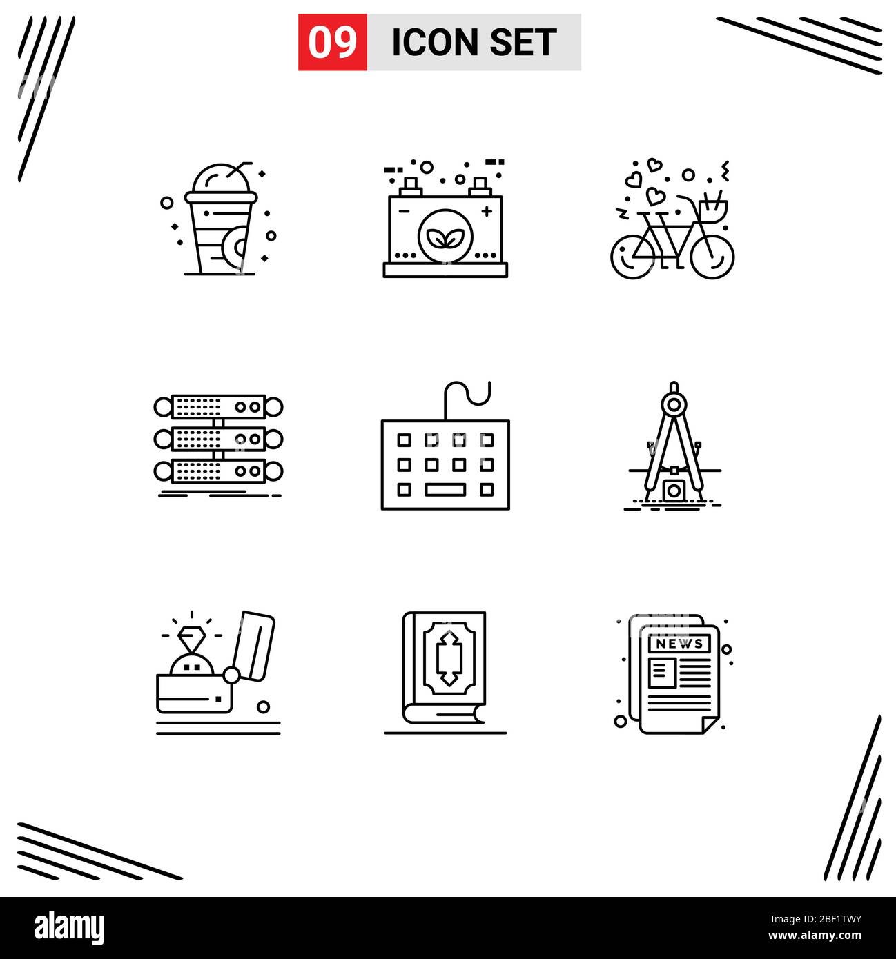 Cycling rack Stock Vector Images - Alamy