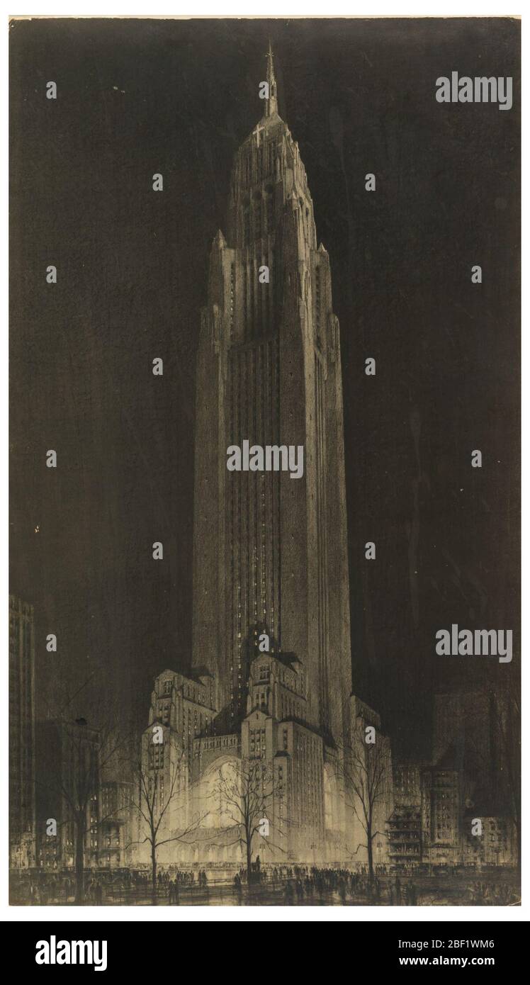 Proposed Convocation Tower Madison Square Northeast Corner of Madison ...