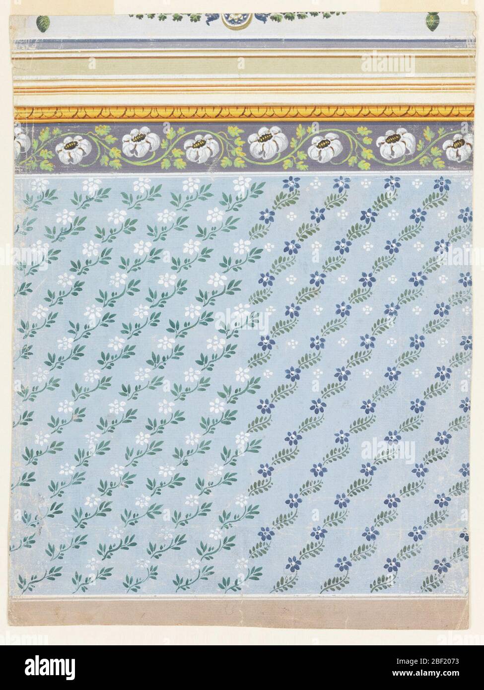 Wallpaper dado hi-res stock photography and images - Alamy