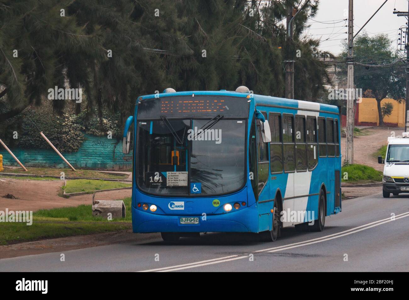 SANTIAGO, CHILE - JUNE 2016: A Transantiago bus Stock Photo - Alamy