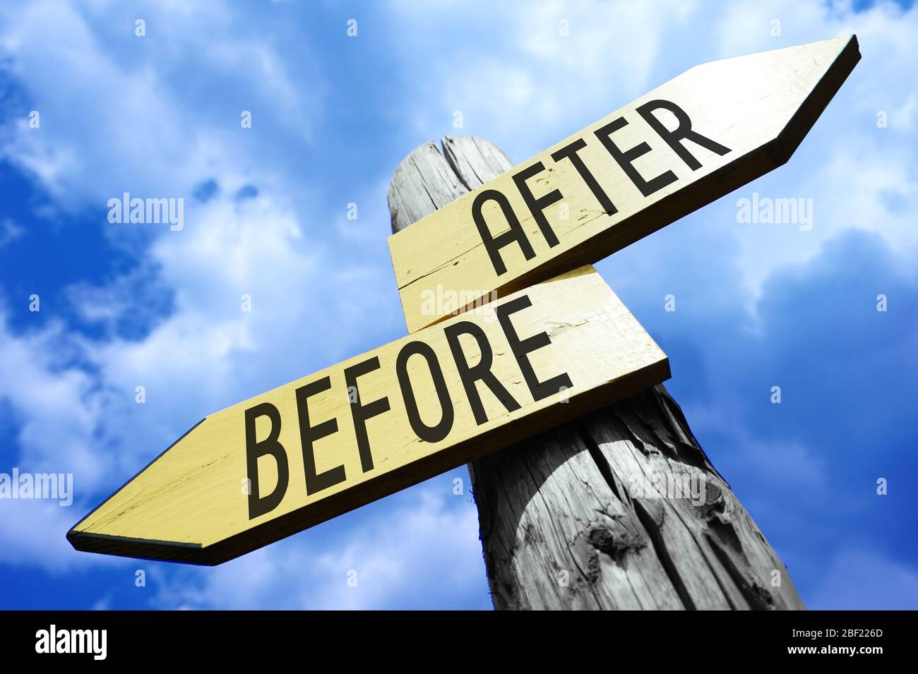 Before and after hi-res stock photography and images - Alamy