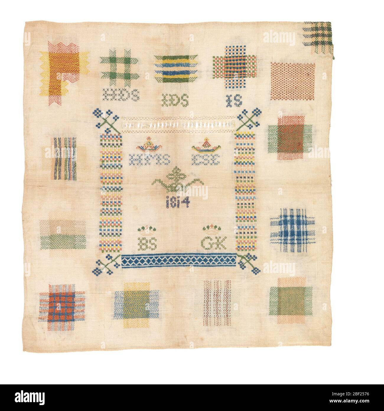 Darning Sampler Cut Out Stock Images & Pictures - Alamy