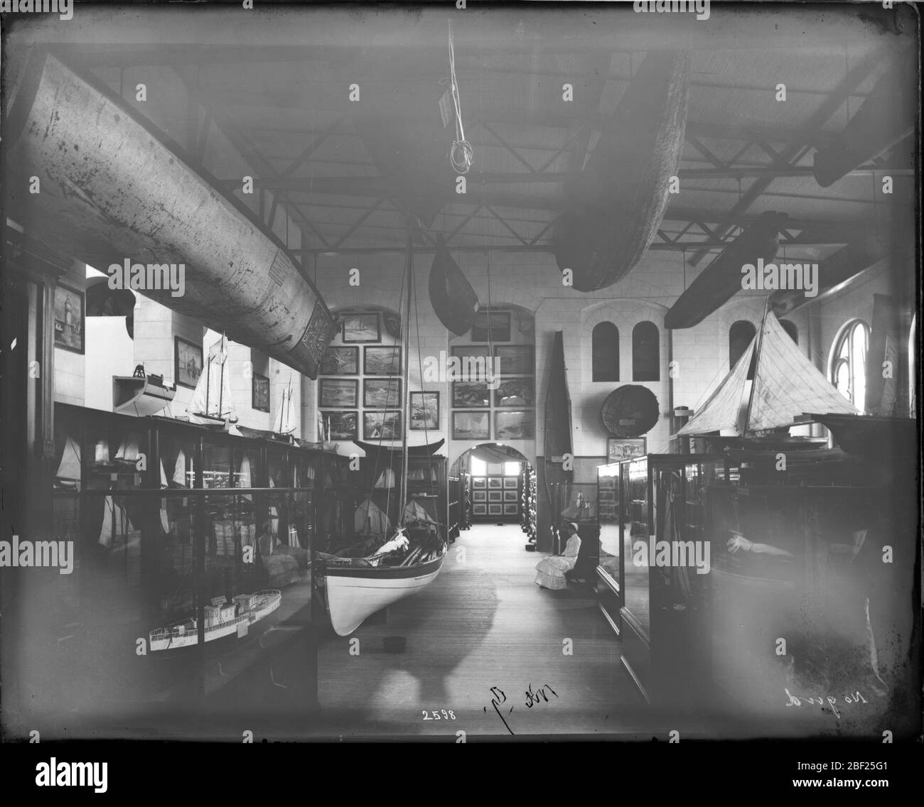 Hall of Water Transportation in the United States National Museum. Also ...