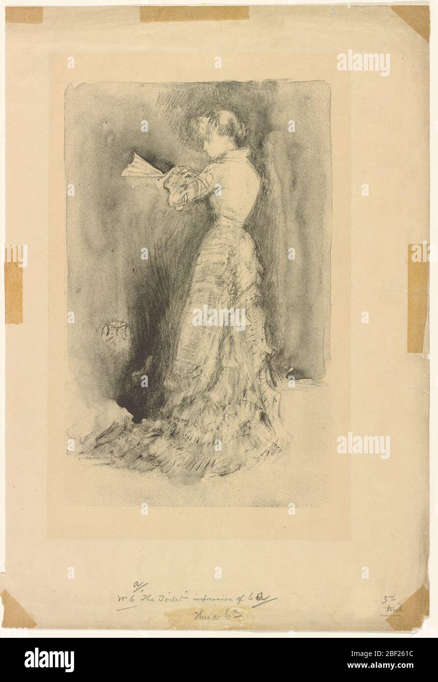 The Toilet. Thomas Robert Way (1861 - 1913 Stock Photo - Alamy