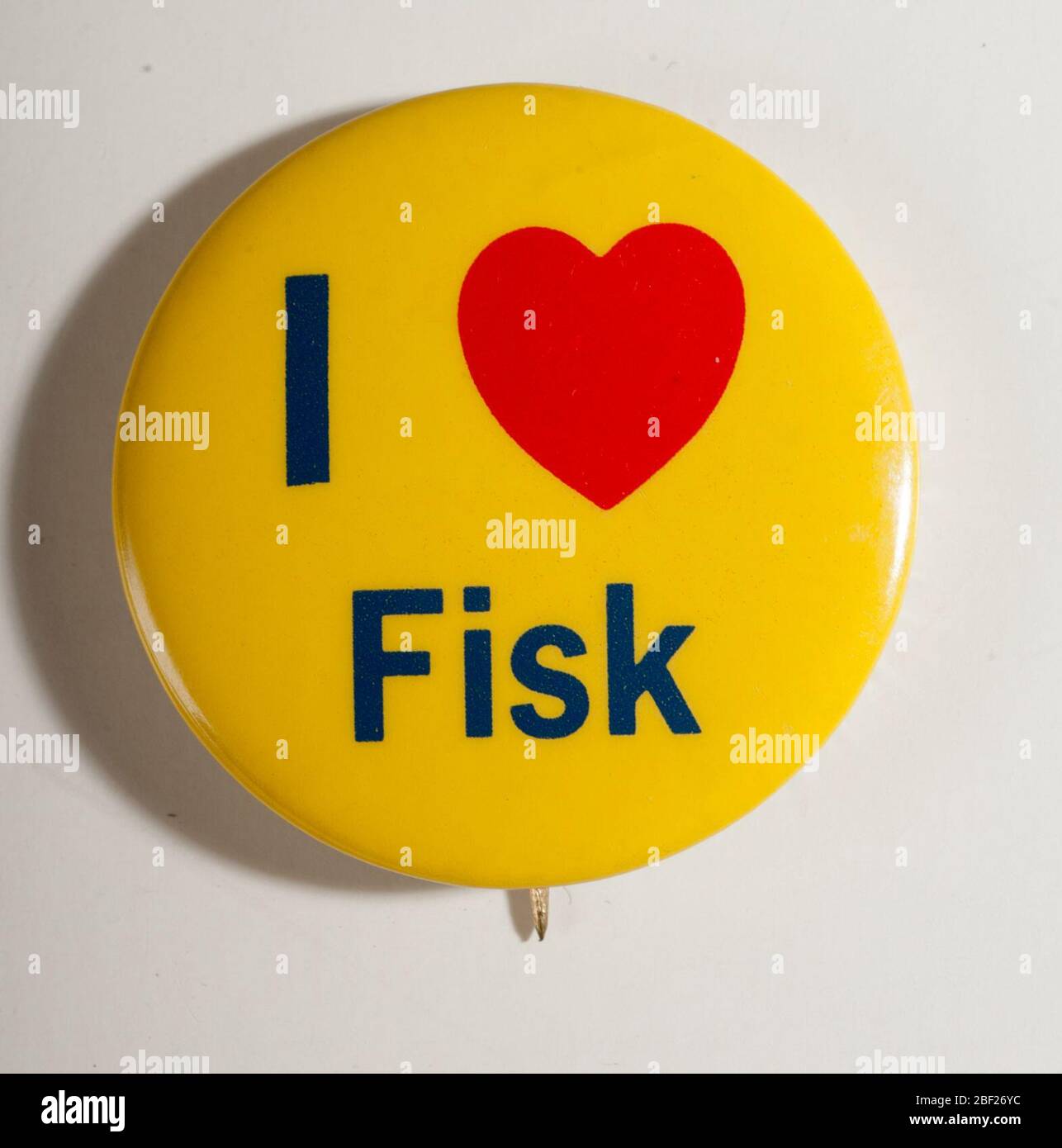 I Heart Fisk Political Button Stock Photo - Alamy