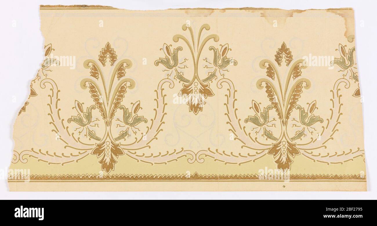 Metallic Bronze Scalloped Border High Resolution Stock Photography and ...
