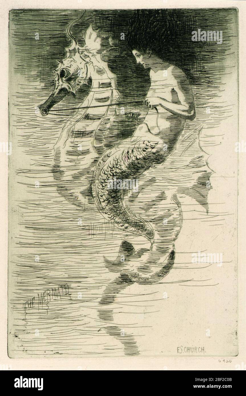 Mermaid legend hi-res stock photography and images - Alamy