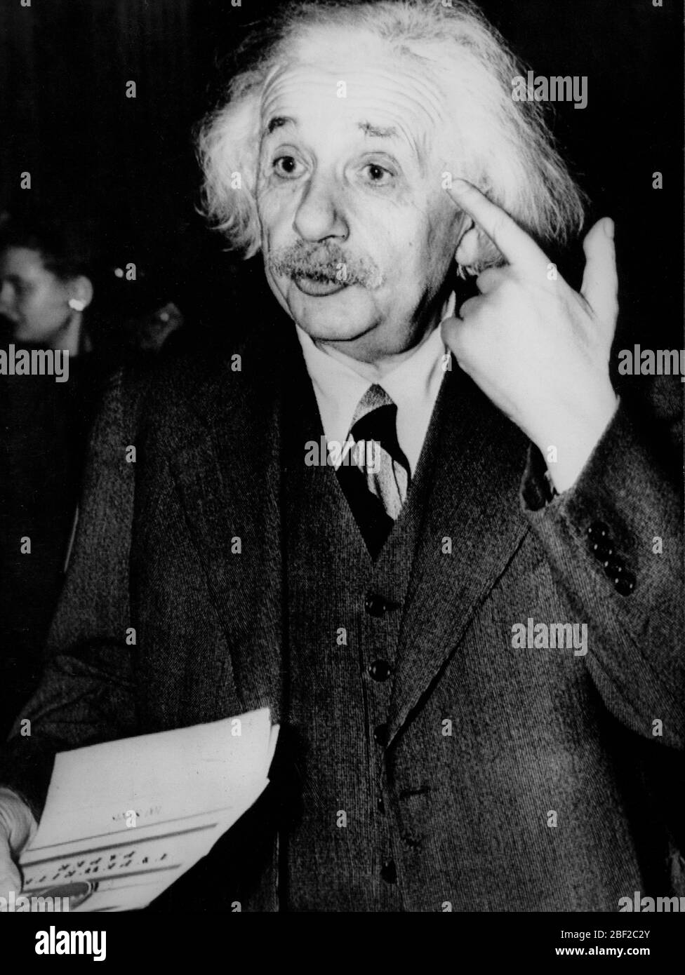 Jan. 1, 1950 - Princeton, NJ, U.S. - Theoretical physicist ALBERT ...
