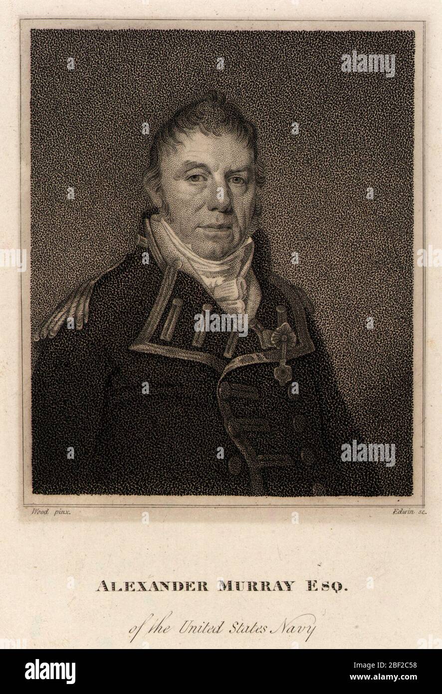 Alexander Murray Esq of the United States Navy Stock Photo - Alamy