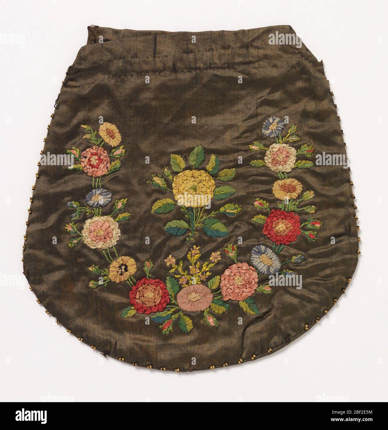 Gray satin embroidered hi-res stock photography and images - Alamy