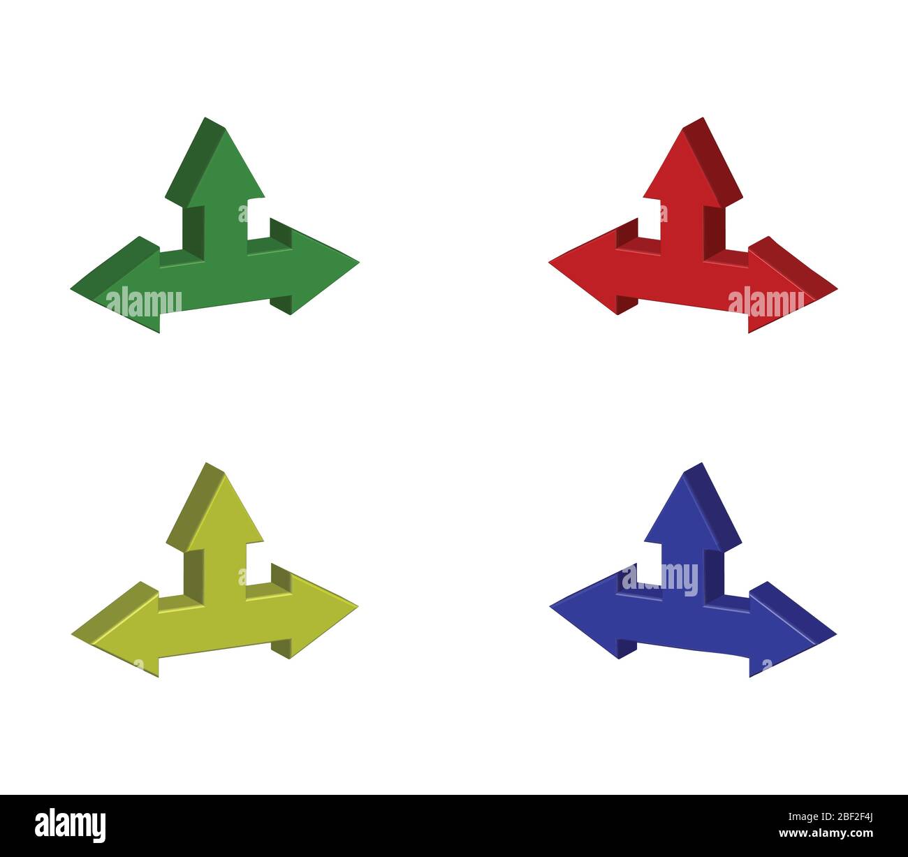 arrow icon illustrated in vector on white background Stock Vector Image ...
