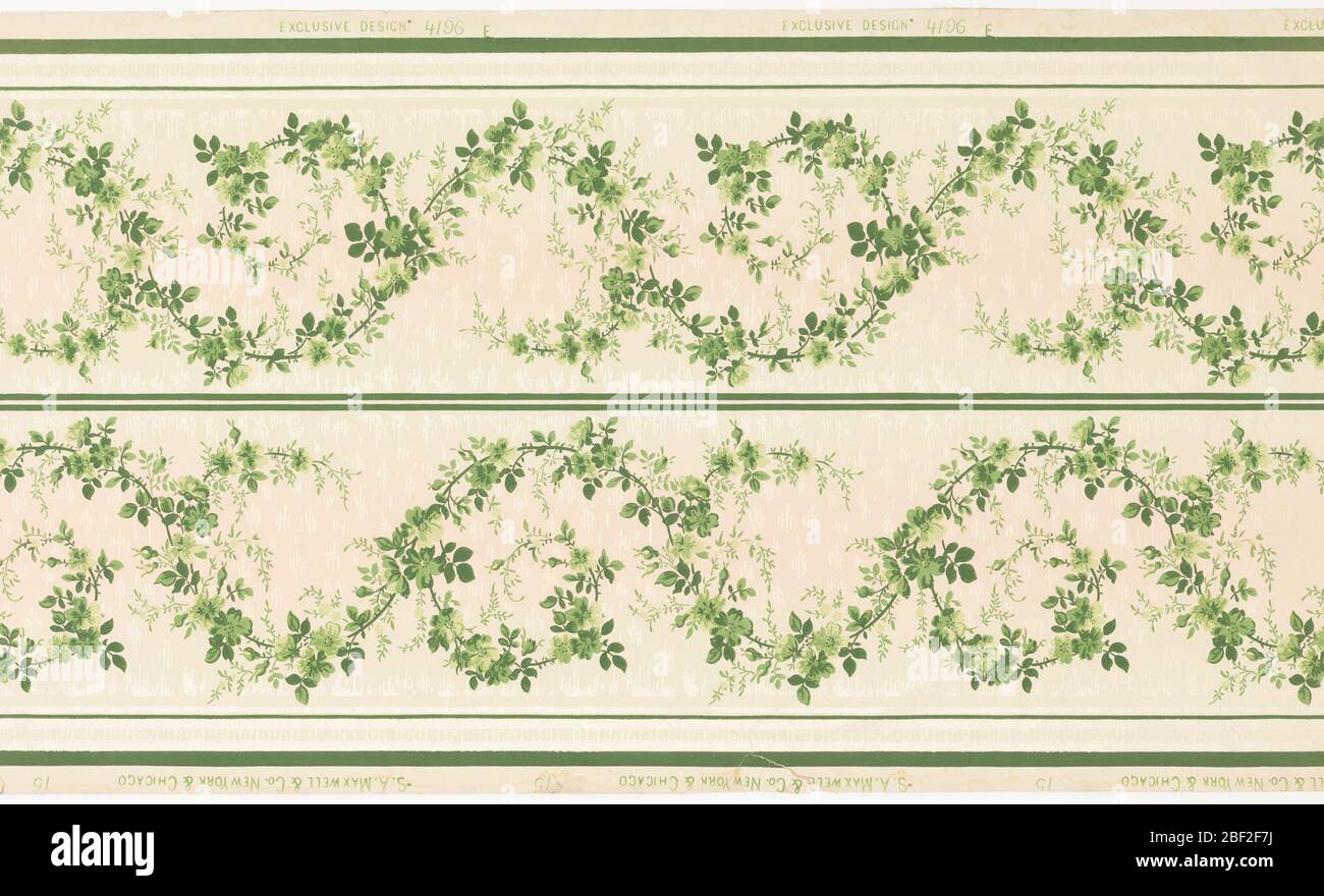 Foliate rinceau design hi-res stock photography and images - Alamy