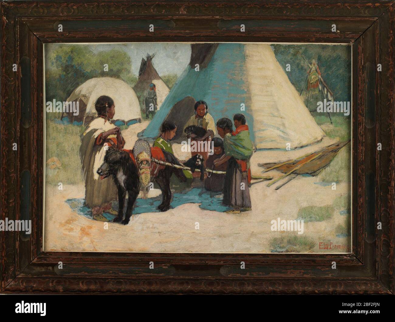 Travois hi-res stock photography and images - Alamy